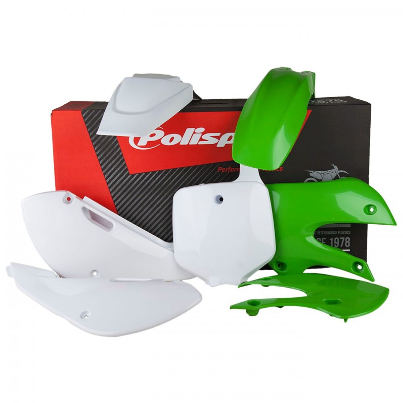 Polisport Full Plastic Kit Kawasaki Kx 65 (2000-2025) Colour Original 90540