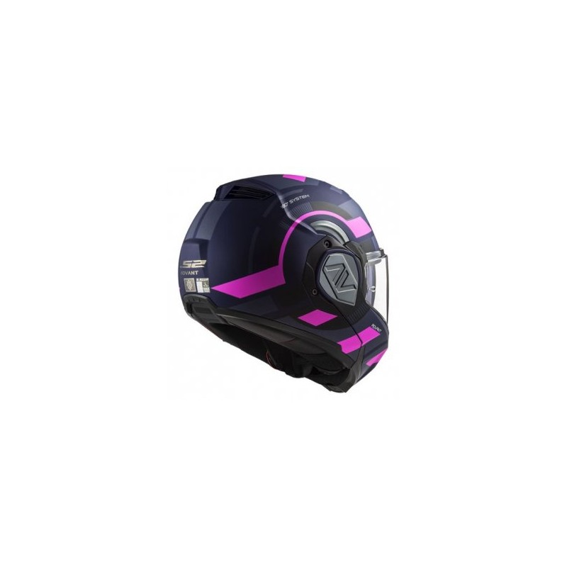 Ls2 Helmet Ff906 Advant Velum Colour Blue Mate / Pink Fluo 569063325
