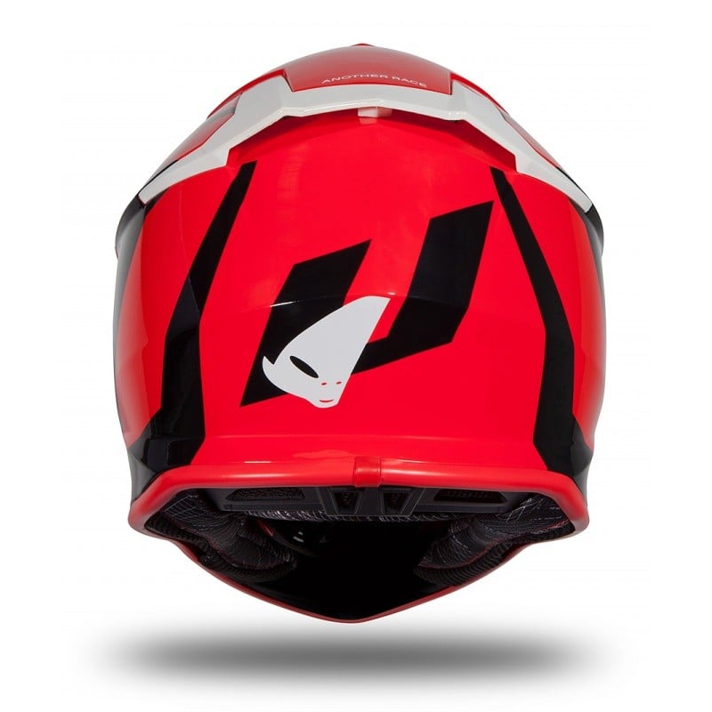 Casco Ufo Intrepid Color Rojo / Negro He172