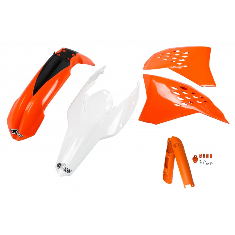 Ufo Full Plastic Kit Ktm Exc-F 250 (2009-2011) Colour Oem 11 Ktkit512F@999