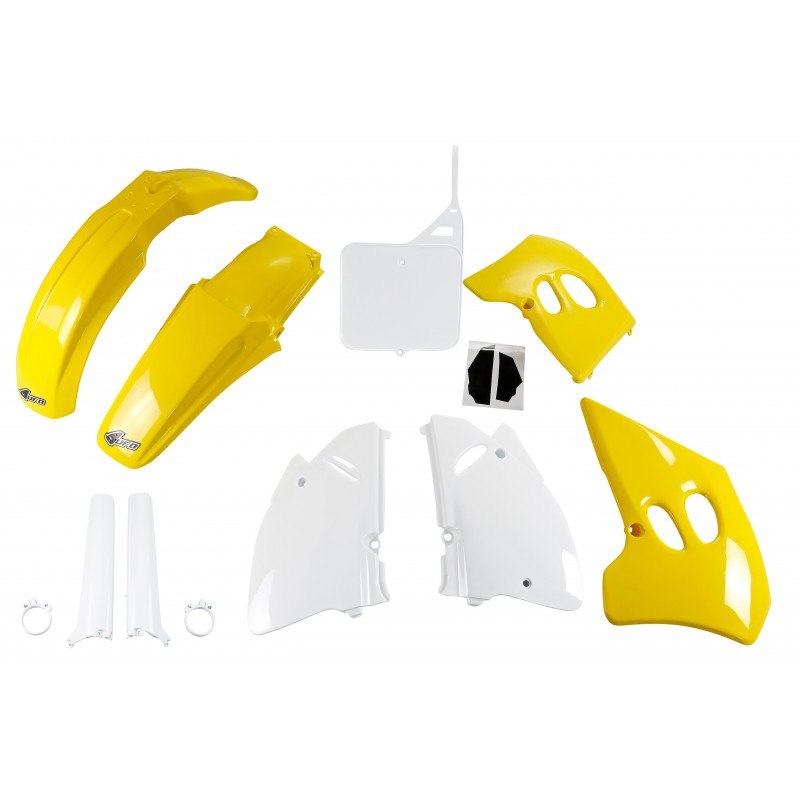 Ufo Full Plastic Kit Suzuki Rm 250 (1993-1995) Colour Oem Sukit394F@999