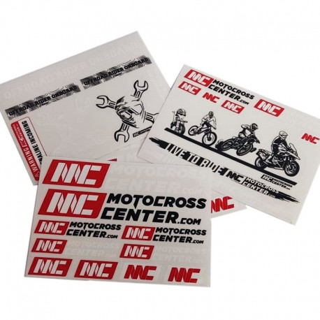 Adesivos Mcc Motocrosscenter Team (Design Aleatório) Modelo1