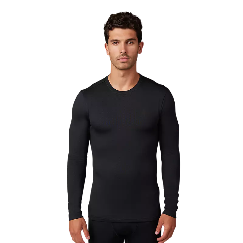 Fox Technical Long Sleeve Fire Black T-Shirt 29574-001