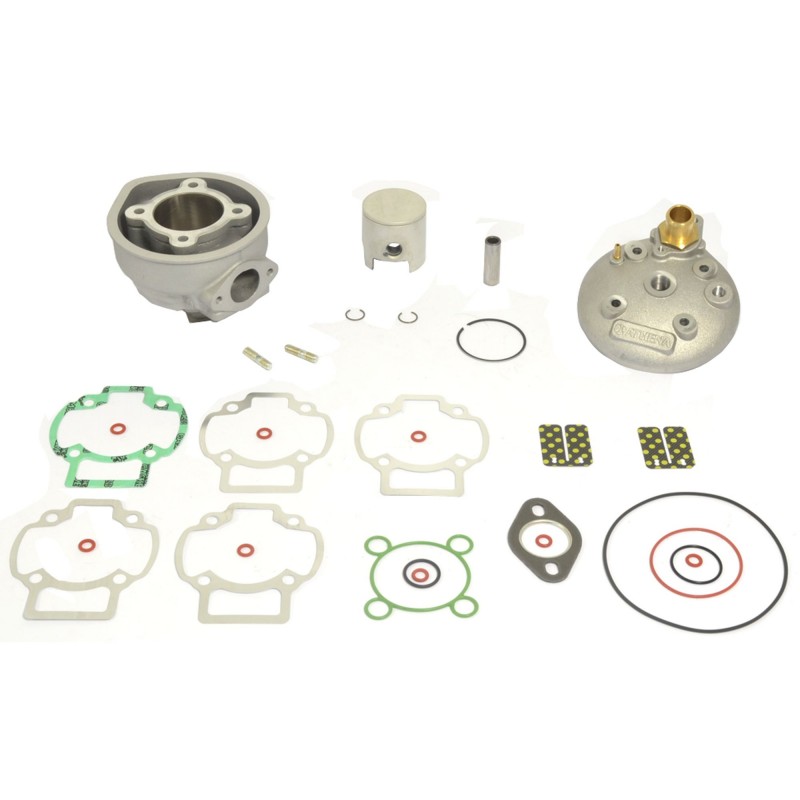 Big Bore Cylinder Kit 47.6 Mm (With Cylinder Head And 12 Mm Pin) + Flat ...