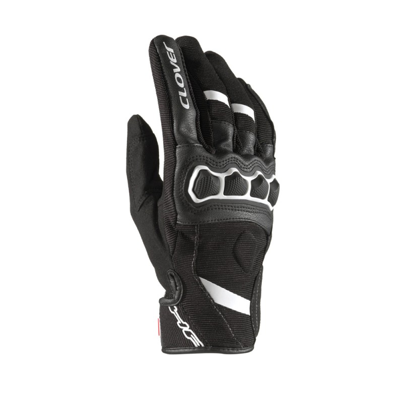 Gants D'été Clover Airtouch-2 Noir/blanc [Liquidationstock] 01112N/b