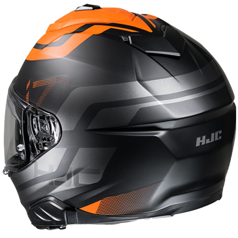 Hjc I71 Enta Mc7Sf Black / Orange Helmet 156177Xx