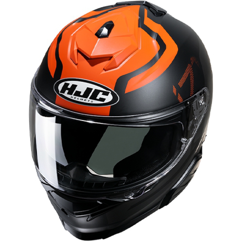 Hjc I71 Enta Mc7Sf Black / Orange Helmet 156177Xx