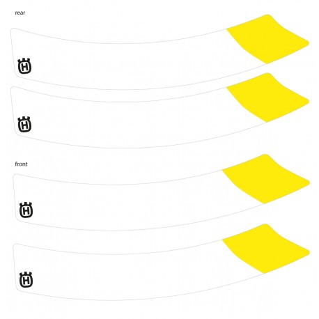 Husqvarna Svartpilen 401 (2018-2019) Wheel Sticker 28509999000