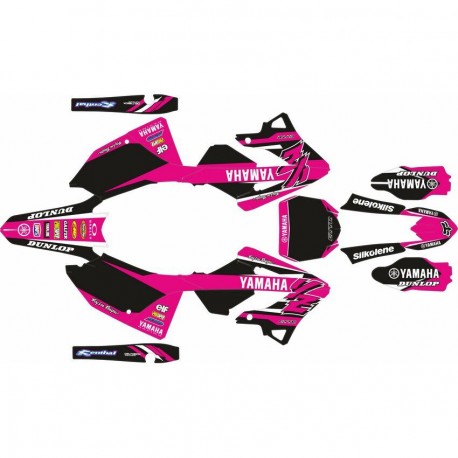 Kit Adhesivos Completo Rr Graphics Yamaha Yz 125 / 250 (2022-2024 ...