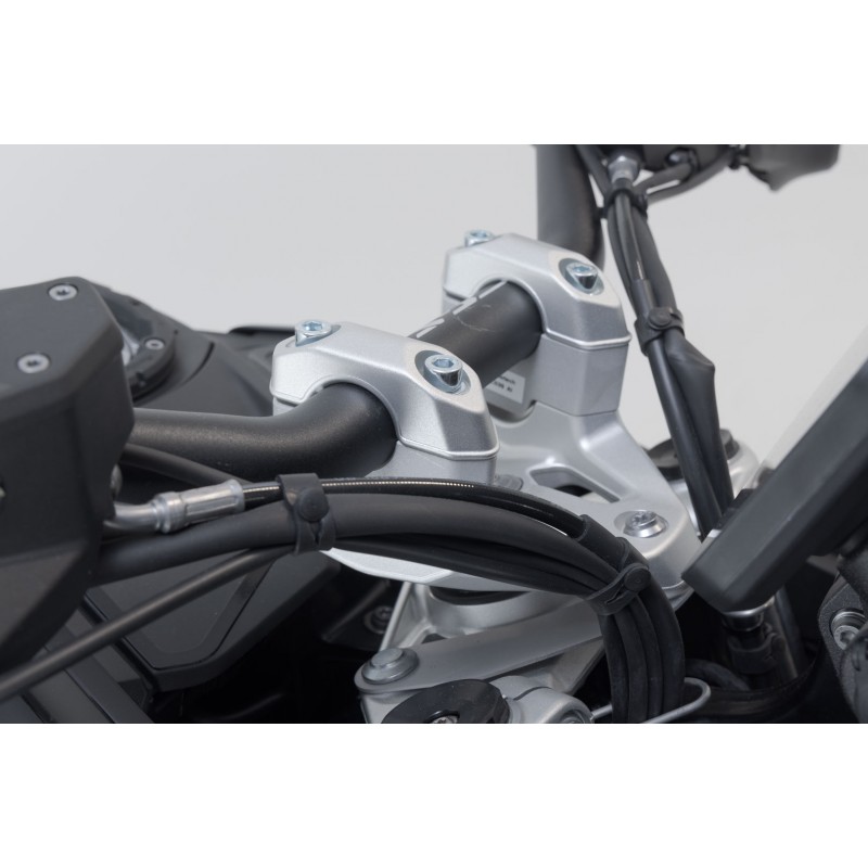 Sw-Motech Handlebar Riser Bmw R 1300 Gs Trophy (2023-2024) Silver Color ...