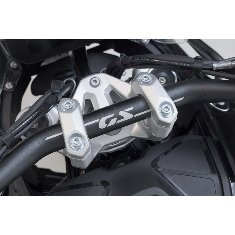Sw-Motech Handlebar Riser Bmw R 1300 Gs Trophy (2023-2024) Silver Color ...