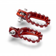 S3 Hard Rock Footpegs Ktm Exc-F Six Days 350 (2017-2023) Red Color Esk ...