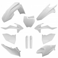 Full Kit Plásticos Polisport Ktm 125 Sx (2016-2018) Color Blanco 91453