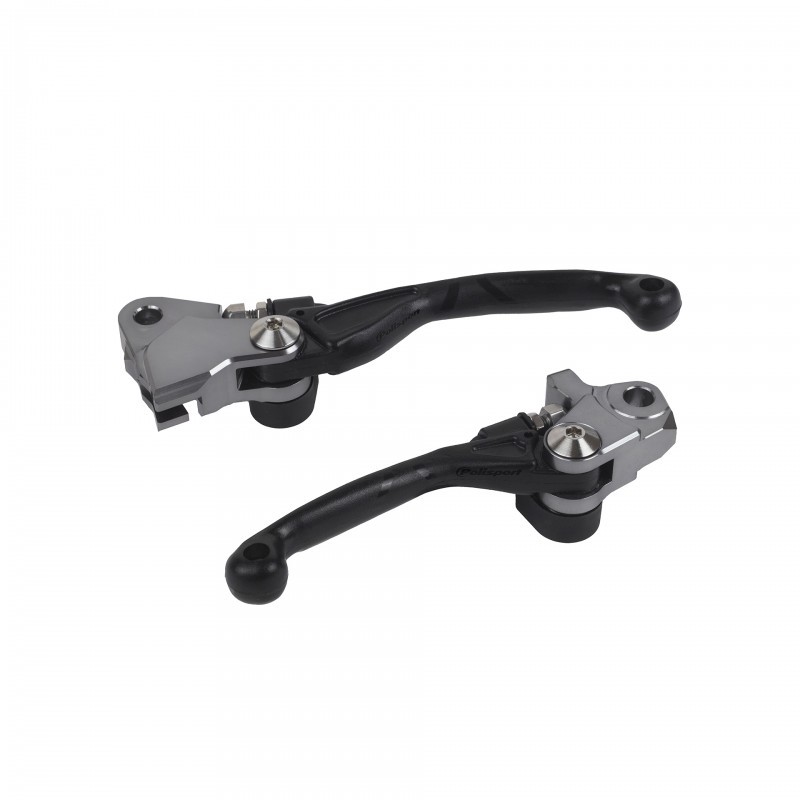Polisport Unbreakable Levers Kit Gas Gas Mc 450 F (2021-2026) Black ...