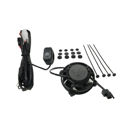Exed Electric Fan With On/off Switch - Universal Enduro/mx Yamaha Yzf ...