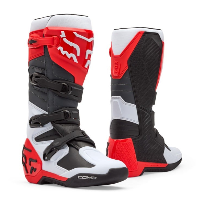 Botas Fox Comp Color Blanco / Rojo Fluor 36362-047-X