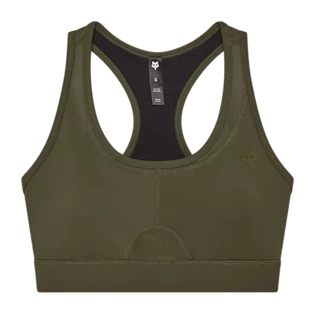 Fox Motive Women's Sports Bra Olive Green 32796-099-X