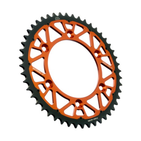 Coroa Mista Jt Ktm 600 Lc4 Mx (1990-1992) Cor Laranja Jtx897Org