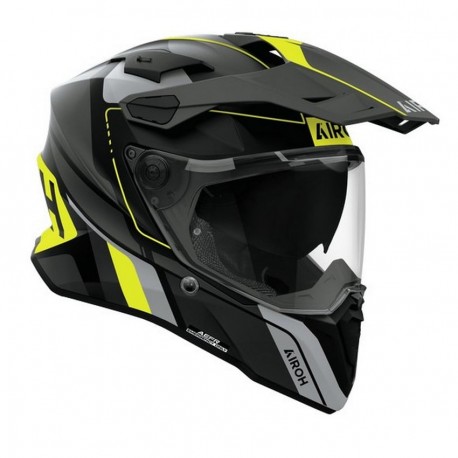 Helm Airoh Commander 2 Skip Farbe Matt Gelb Cm2S31