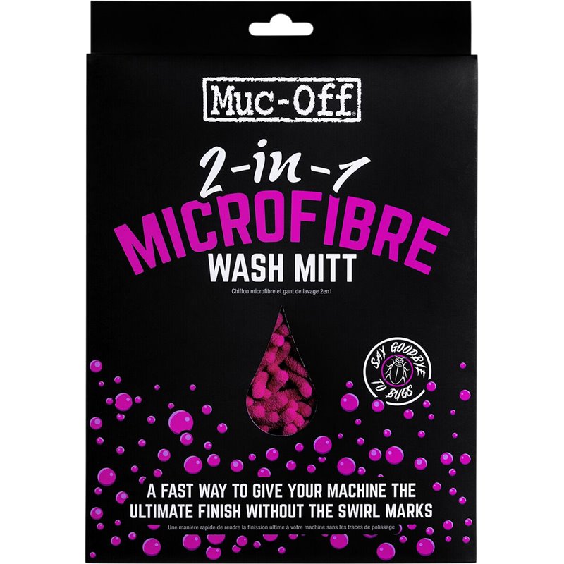 Muc-Off Microfiber 2-In-1 Wash Gloves 37130100