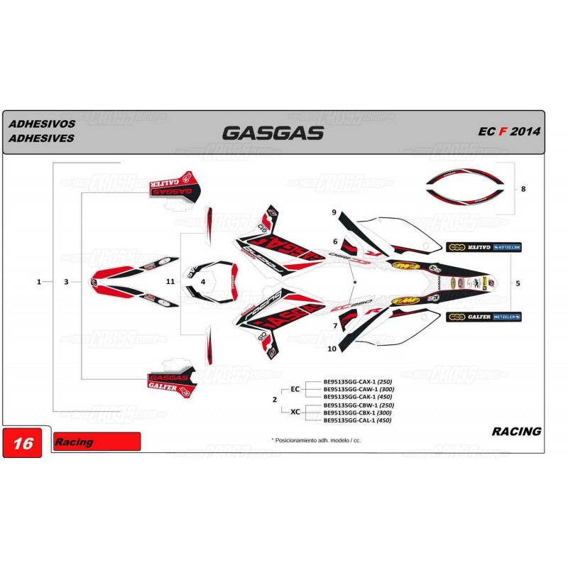 Ref.01 - Kit Adesivo Ec Racing Be95000Ct-Caw-1