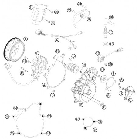 Ref.38 - Hh Collar Screw M6X12 Tx30 0025060126