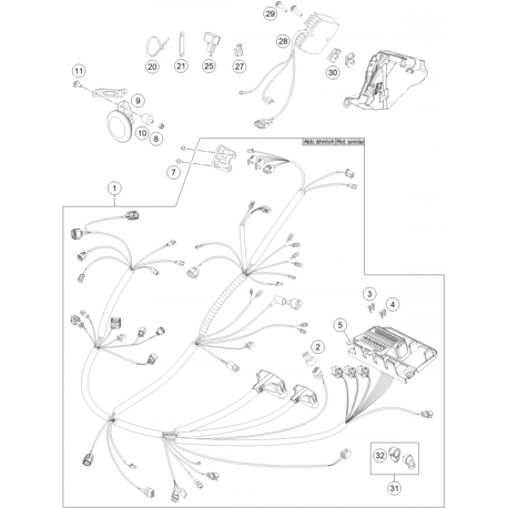 Ref. 31 - Map-Select-Switch 76511010000