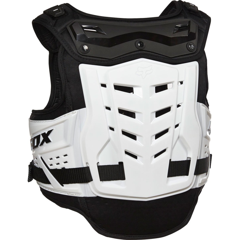 Fox Youth Raptor Proframe Lc Chest Protector Black / White Colour 13608 ...
