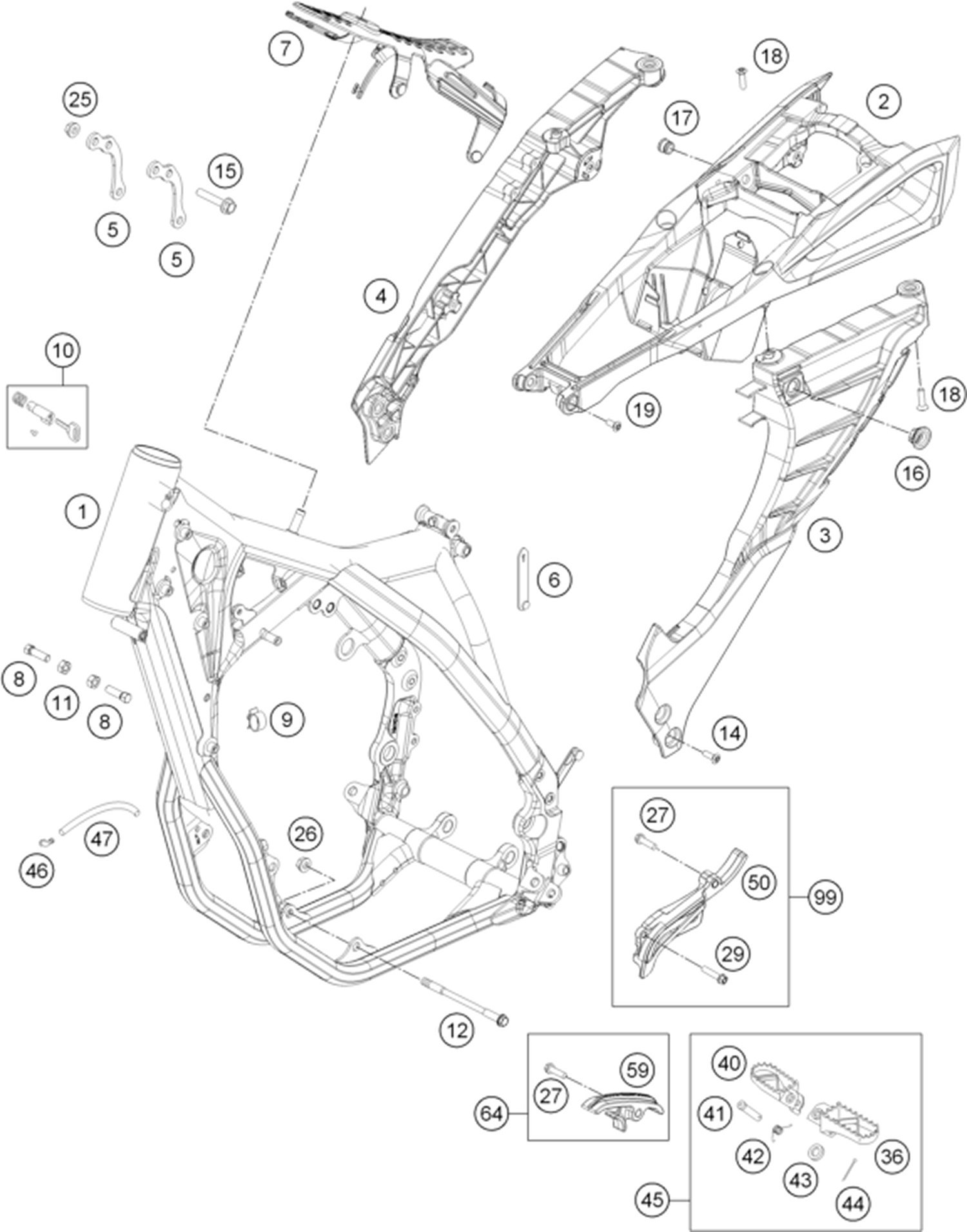 Frame - Motocrosscenter: Dirt Bikes, Enduro & Supermoto Store